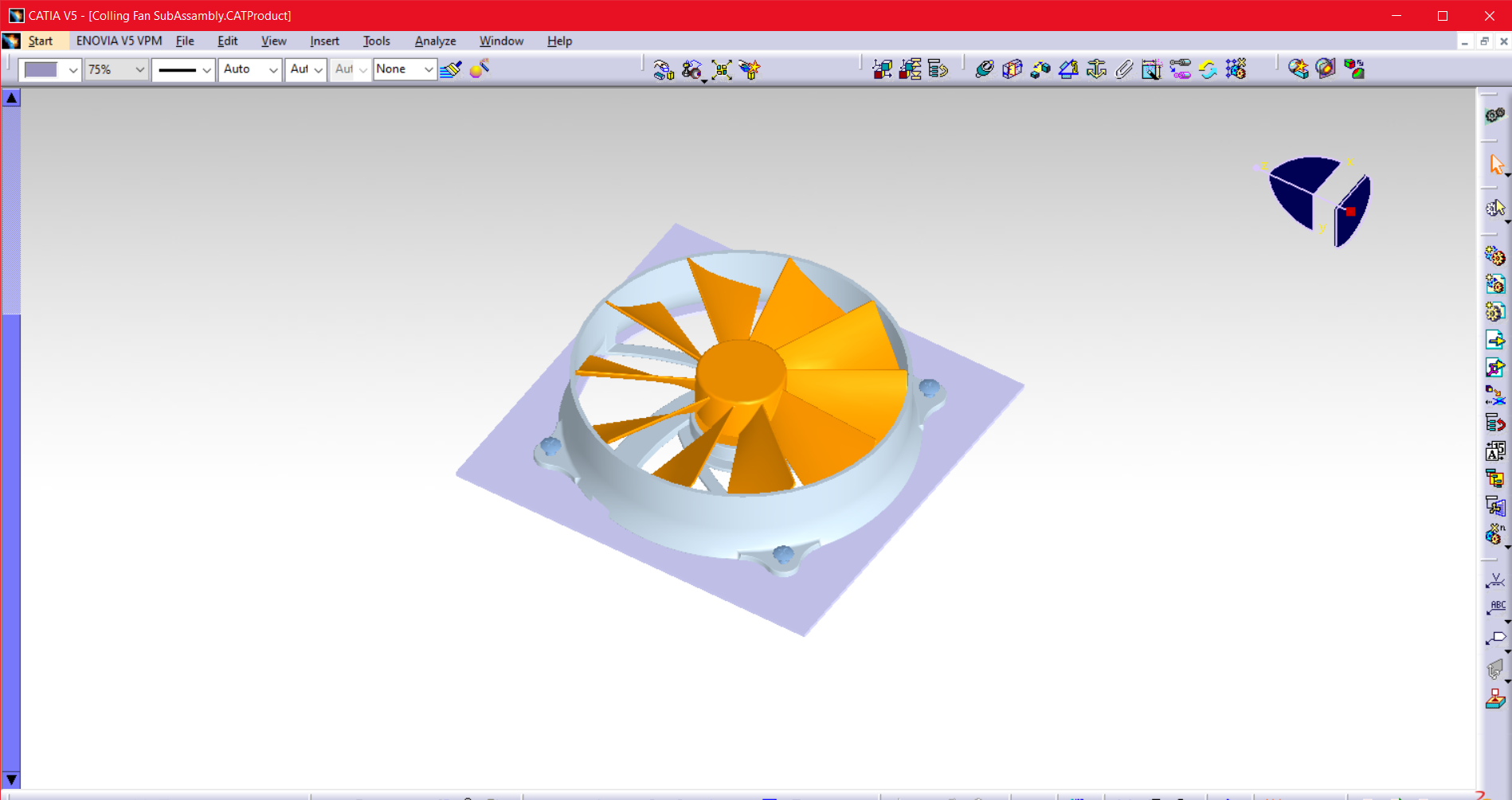 Mini cooling Fan - CADBASICS